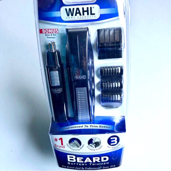 Wahl | Grooming | New Wahl Beard Trimmer Kit With 5position Guide Bonus ...